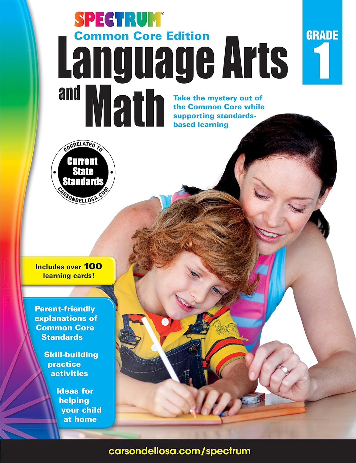 Spectrum Language Arts and Math, Grade 1: Spectrum: 9781483805979 ...