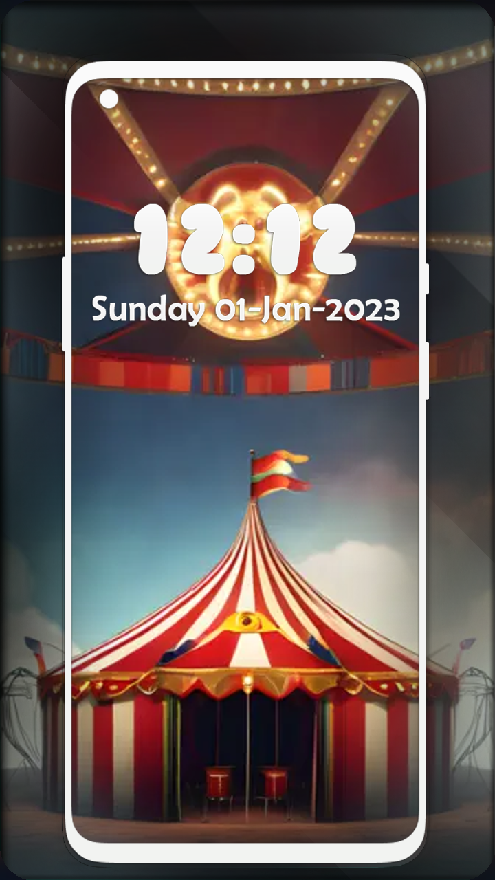 Circus Wallpapers 4K - Fun & Whimsical Backgrounds for Lock Screen ...