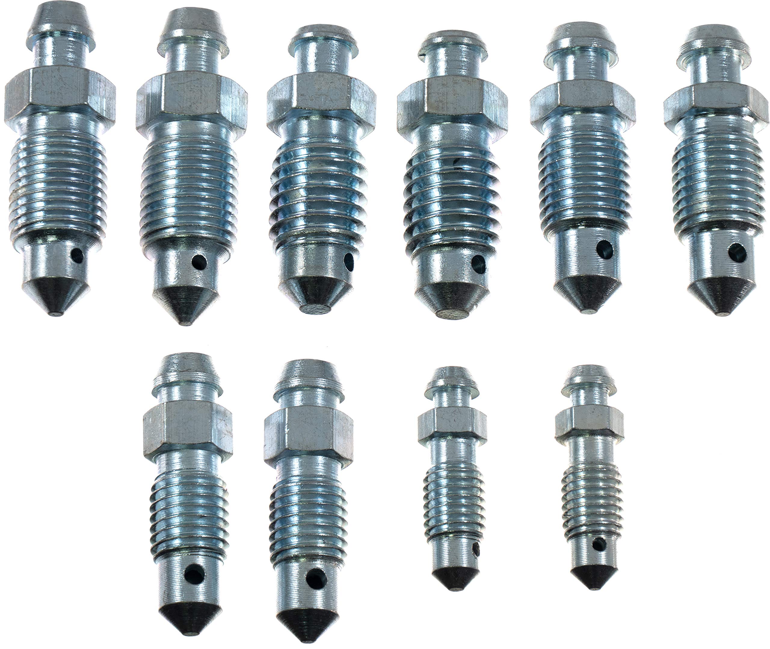 Amazon.com: APDTY 24050 Bleeder Screw Assortment Kit : Automotive