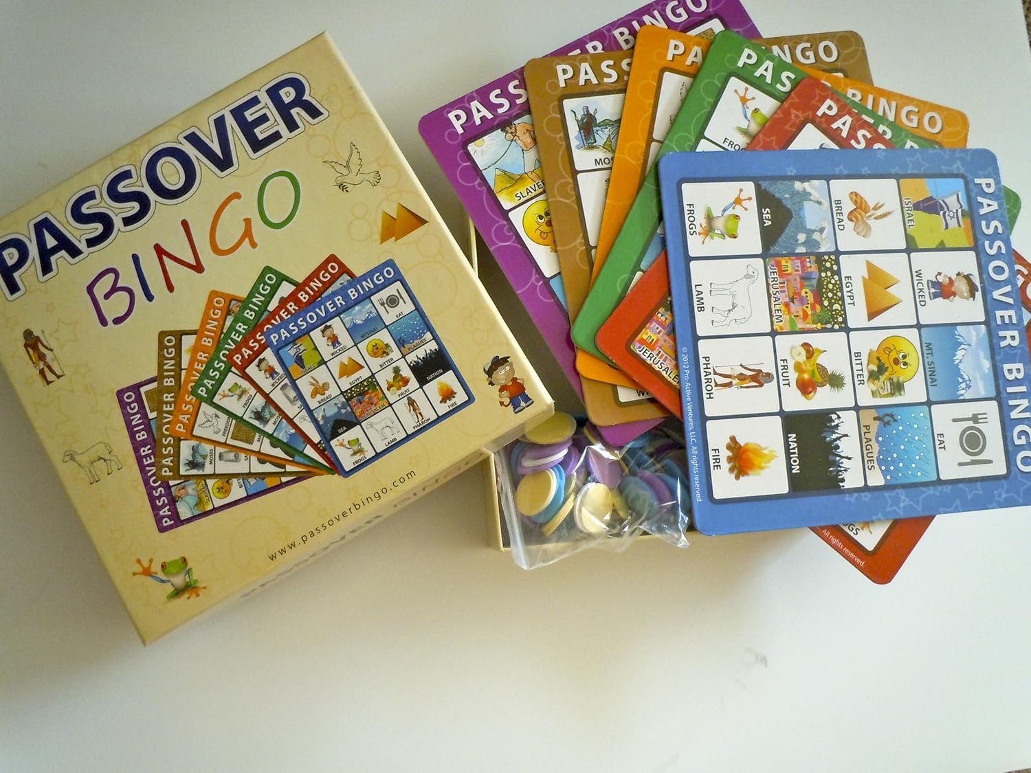 Amazon.com: Passover Bingo Game : Toys & Games