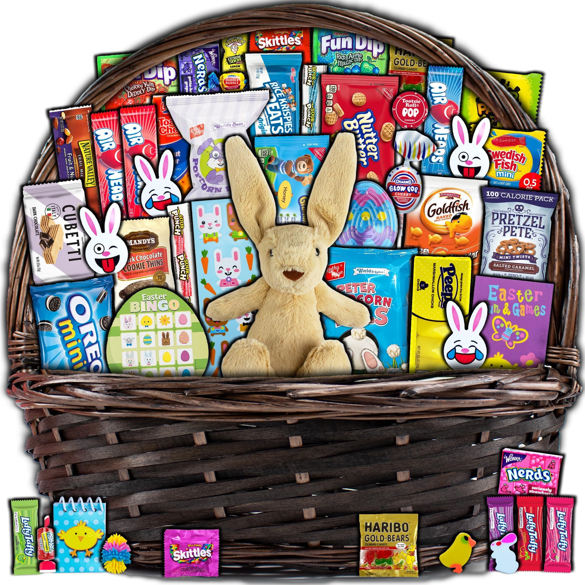 Amazon.com: Brown Easter Basket for Kids and Adults (45ct) Already ...