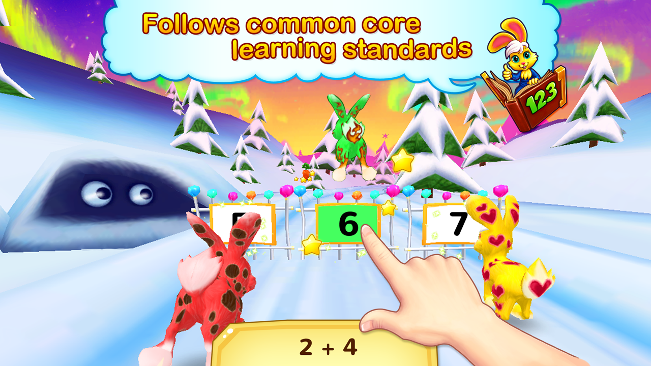 Wonder Bunny Math Race: 1st Grade Kids Advanced Learning App for ...