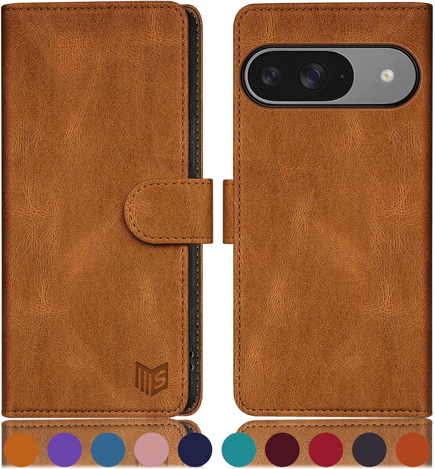 Amazon.com: SUANPOT for Google Pixel 9 5G/Google Pixel 9 Pro 6.3 Wallet ...