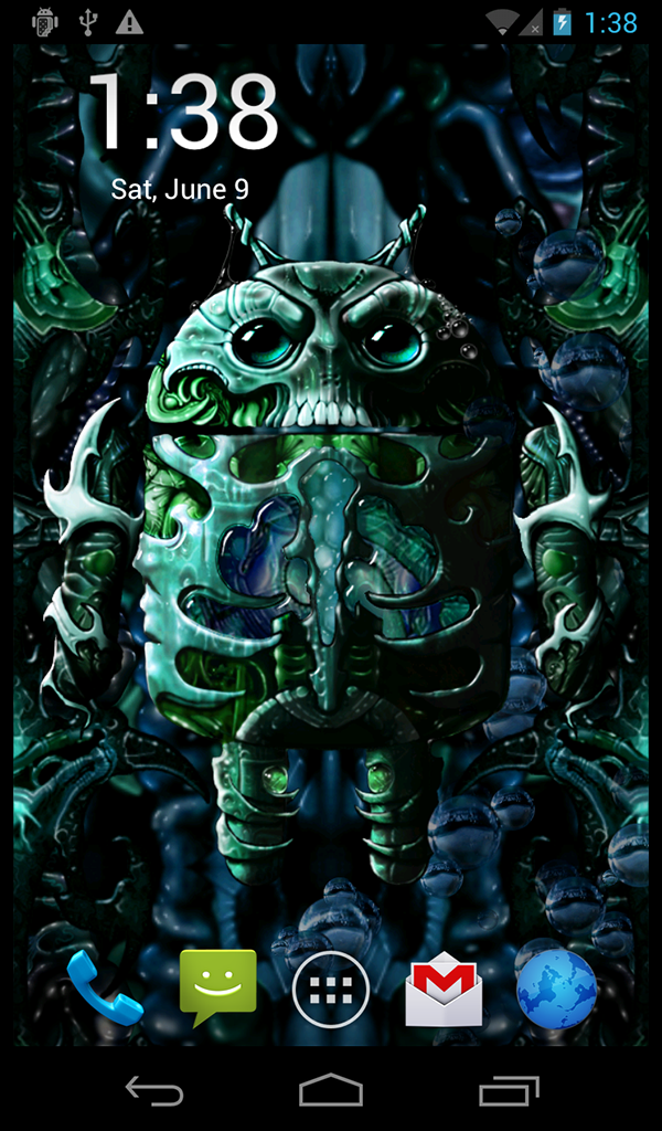 Biomechanical Droid Live Wallpaper:Amazon.com:Appstore for Android