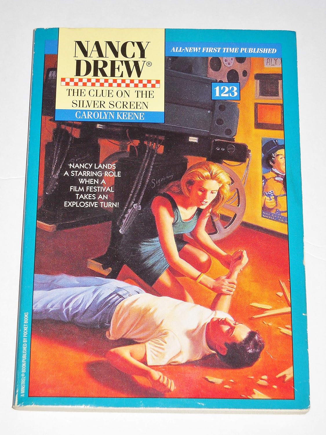 The CLUE ON THE SILVER SCREEN (NANCY DREW 123): Keene, Carolyn ...