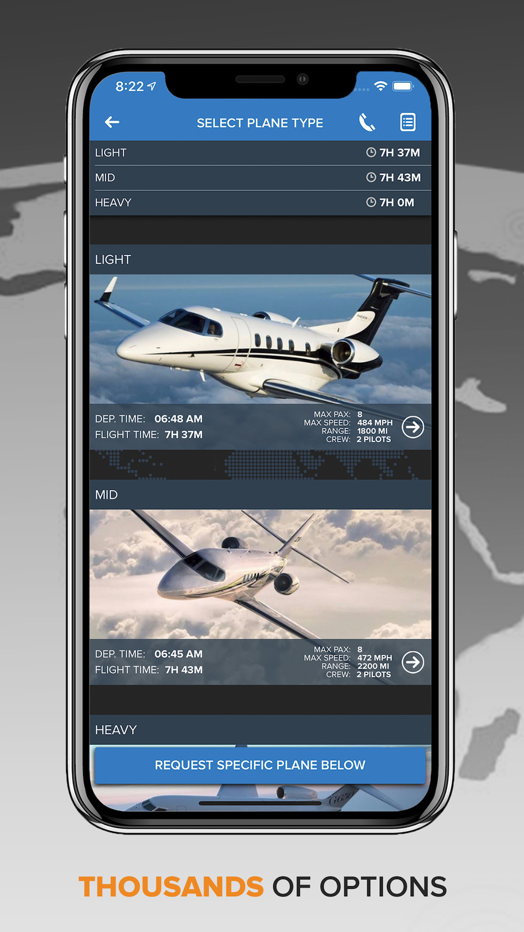TAPJETS - Private Jet Charter - App on Amazon Appstore