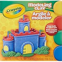 Crayola Modeling Clay, 4 Classic Colors 16 oz