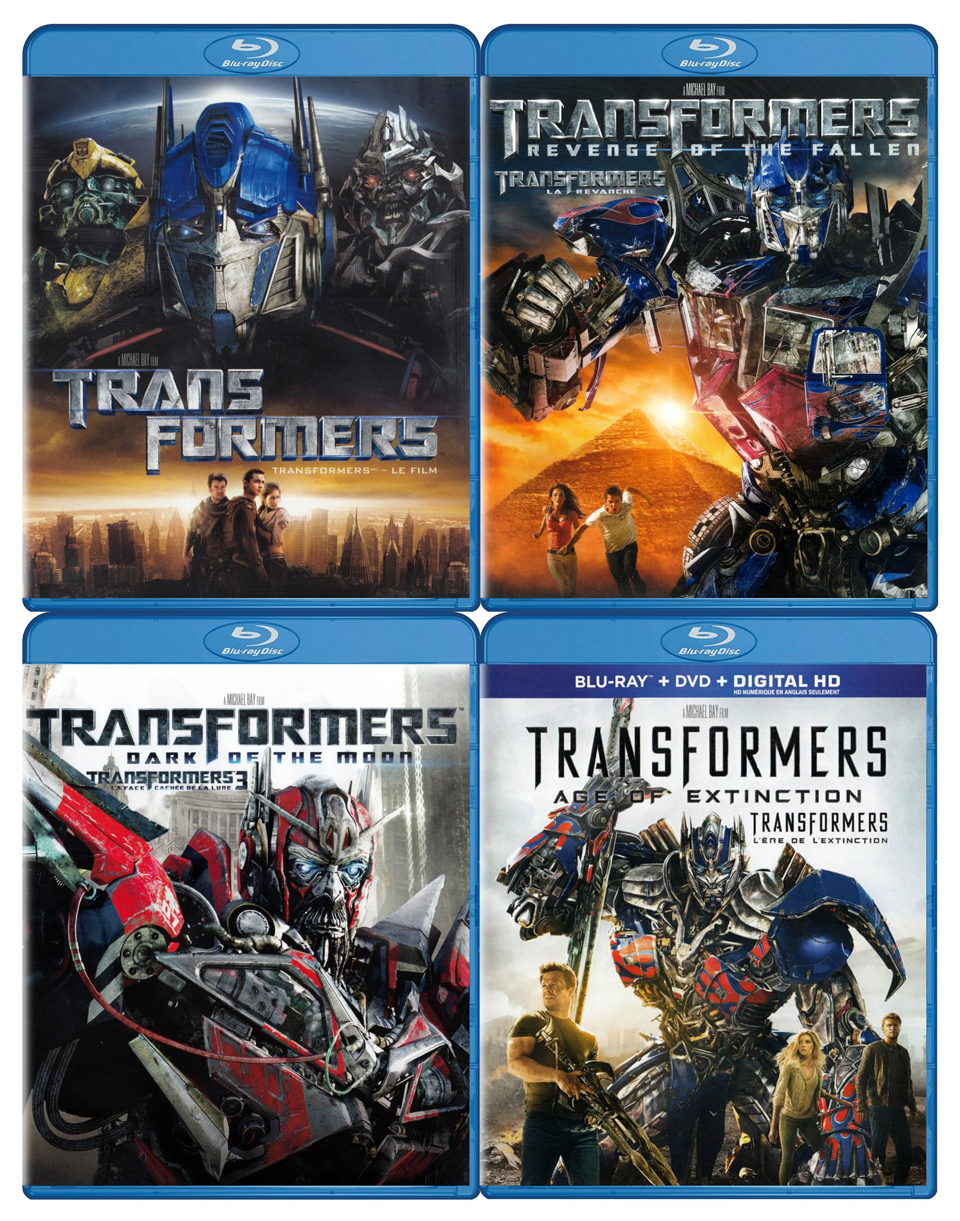 Amazon.com: Transformers 4-Movie Collection: Transformers ...