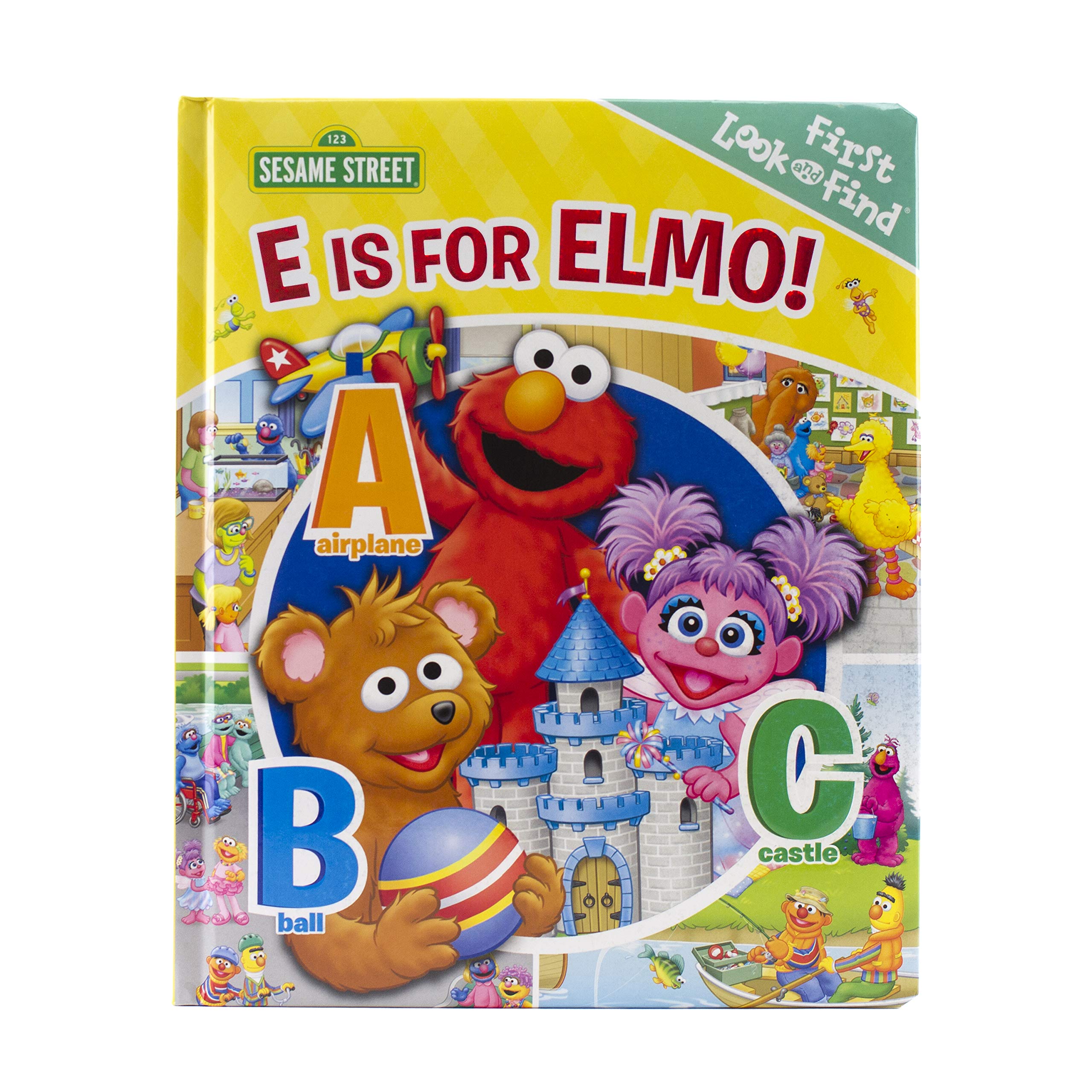 Amazon.com: Sesame Street - E is for Elmo! ABCs - My First Look and ...