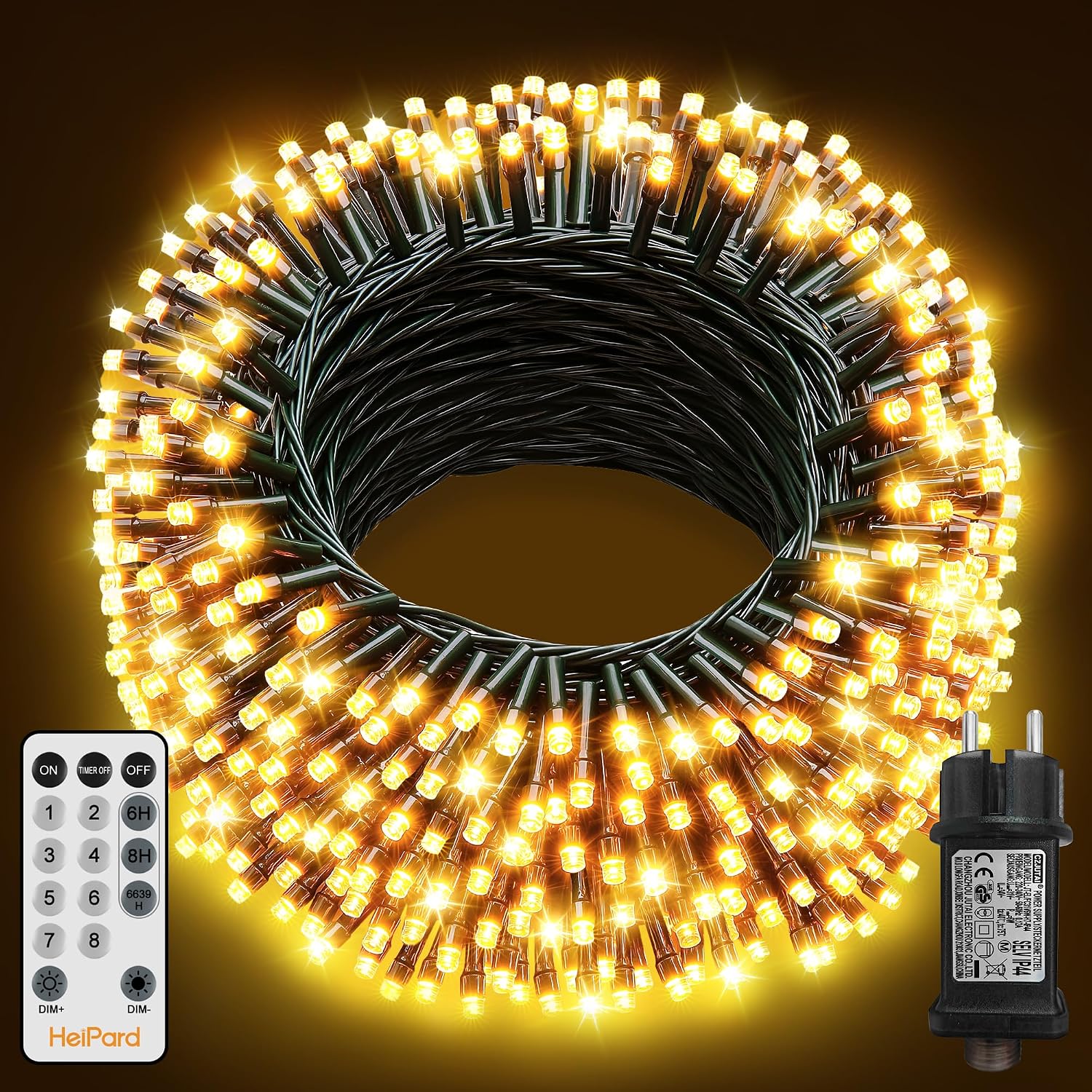 Wunderschöne Lichterketten Mit Strom Ebenbild