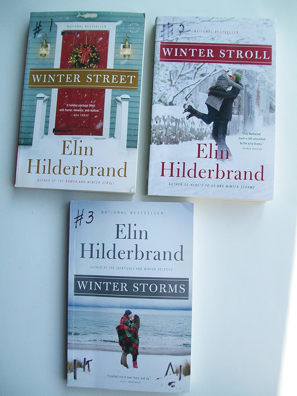 Winter Street Trilogy (Set of 3) Winter Street, Winter Stroll, Winter ...