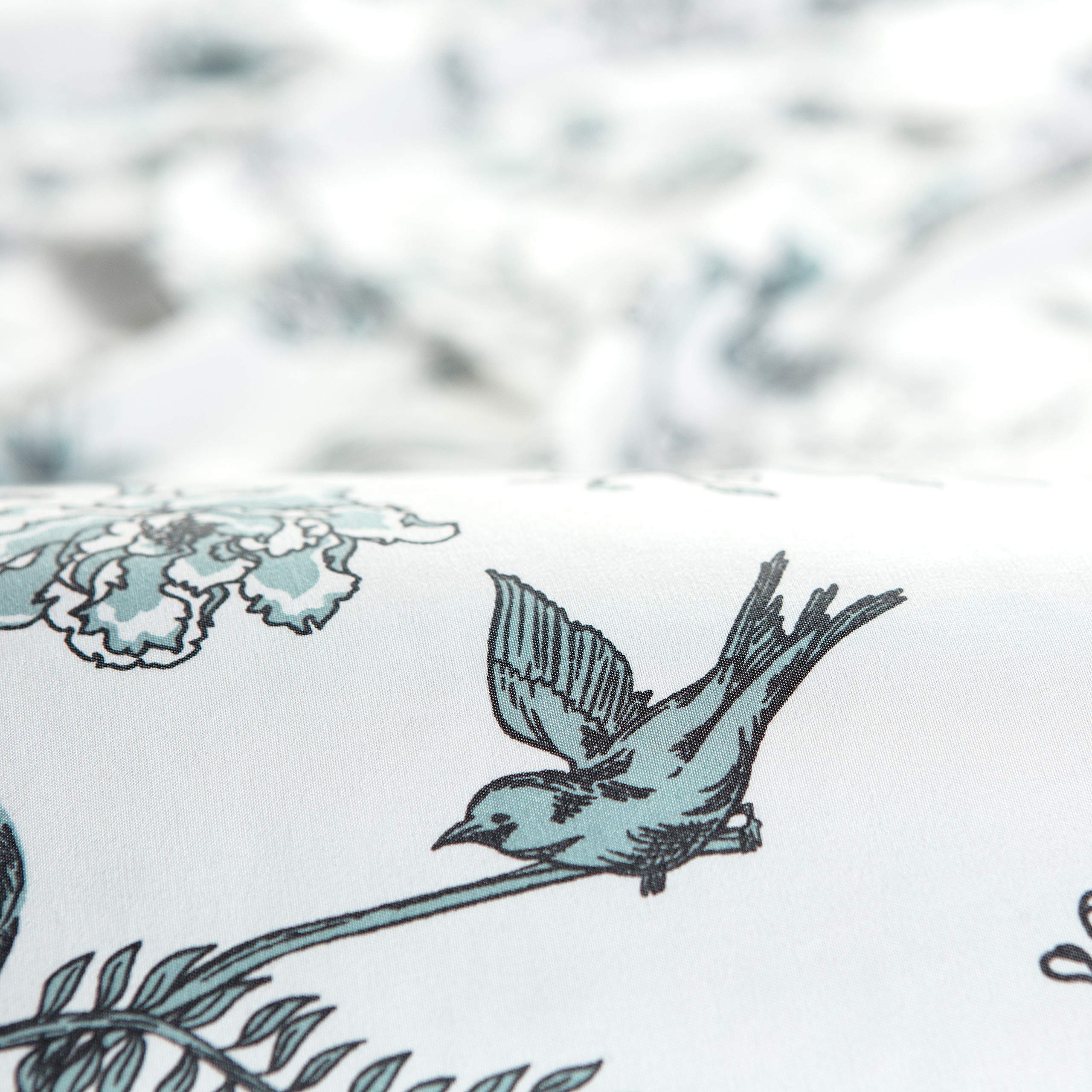 Chanasya Premium French Toile Cover Set - Duvet Cover (68” x 90”) & 1 ...