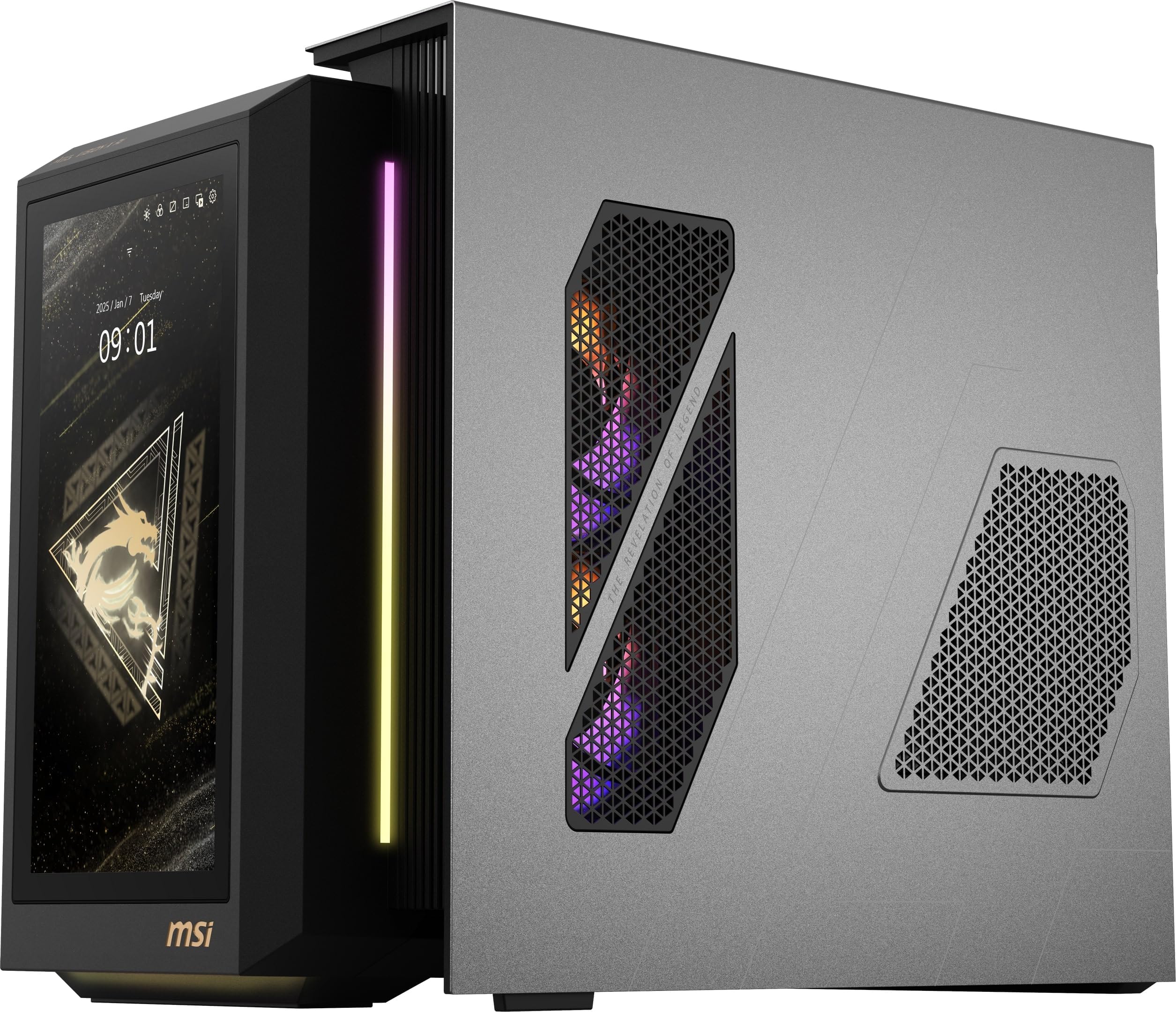 Amazon.com: MSI MEG Vision X AI Gaming Desktop: Intel Ultra 9 285K ...