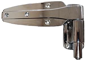 Kason 1248 Series Spring Assisted Cam-Lift Walk-in Hinge with 1-1/4 ...