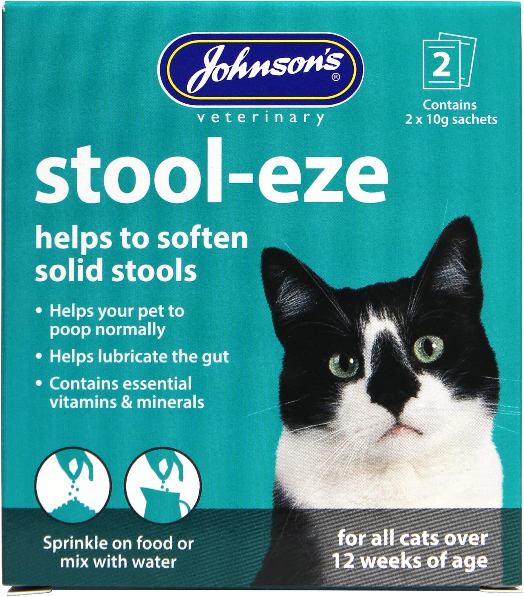 Johnson's Vet Products Stool-Eze - Helps To Soften Solid Stools (For ...