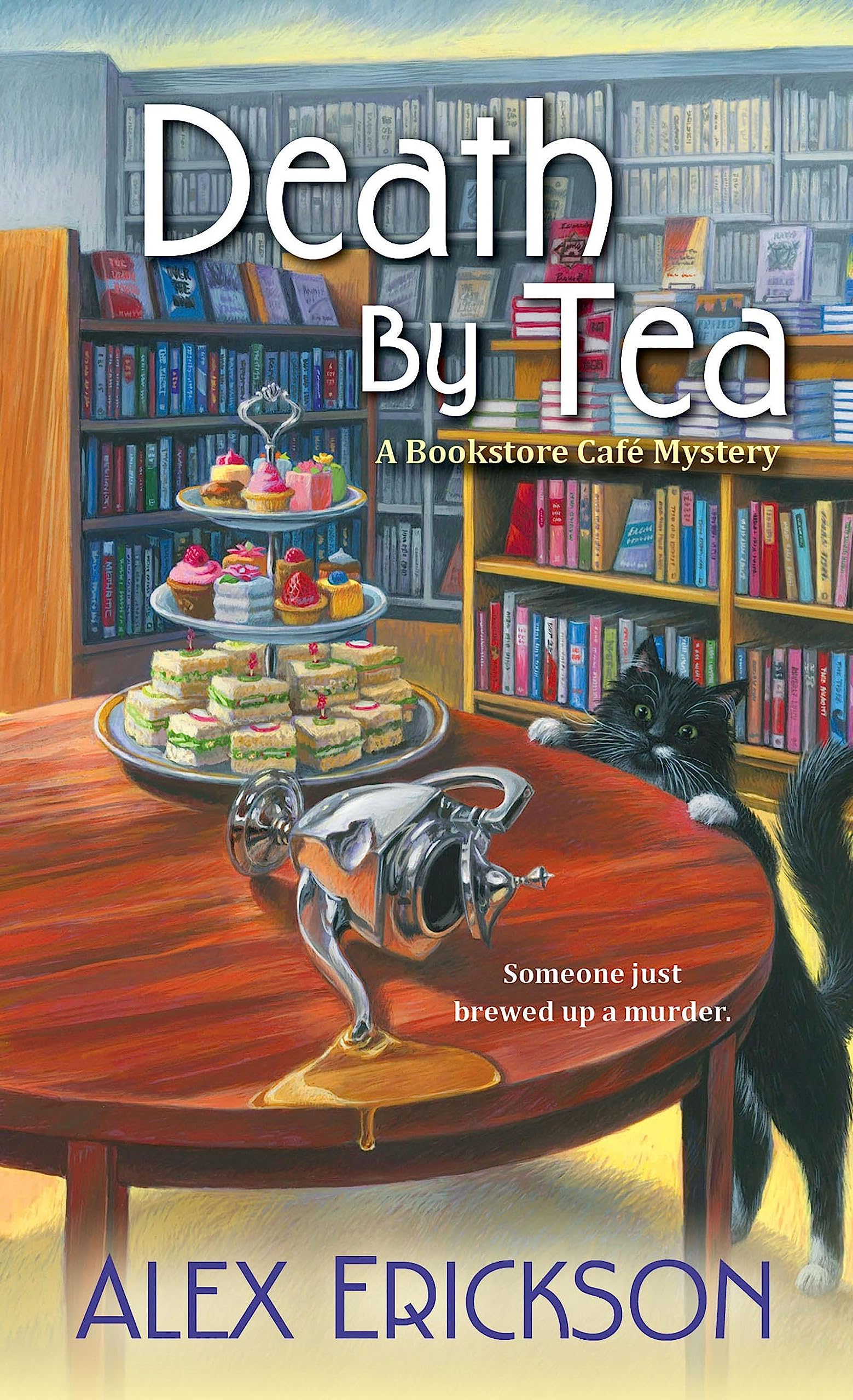 Amazon.com: Death by Tea (A Bookstore Cafe Mystery): 9781617737534 ...
