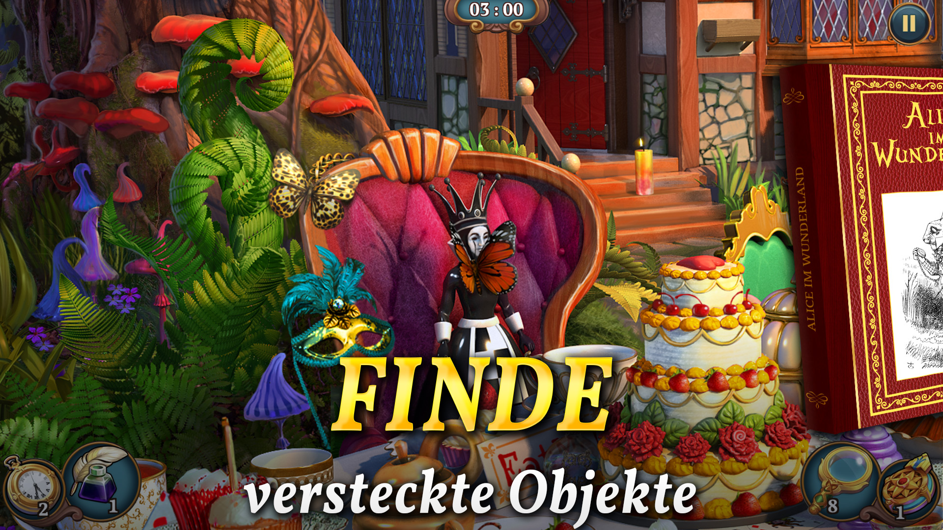 Sherlock: Wimmelbilder und 3-Gewinnt-Rätsel! Finde versteckte Objekte ...