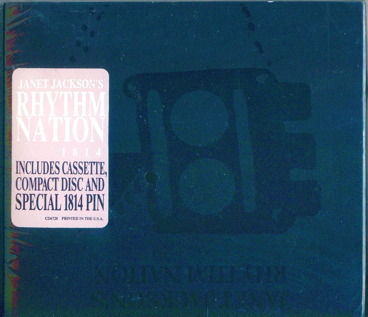 Janet Jackson - Rhythm Nation 1814 - Box Set Includes Cassette, Compact ...