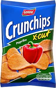 Lorenz Crunchips X Cut Paprika 85 g (Pack of 24) : Amazon.co.uk: Grocery