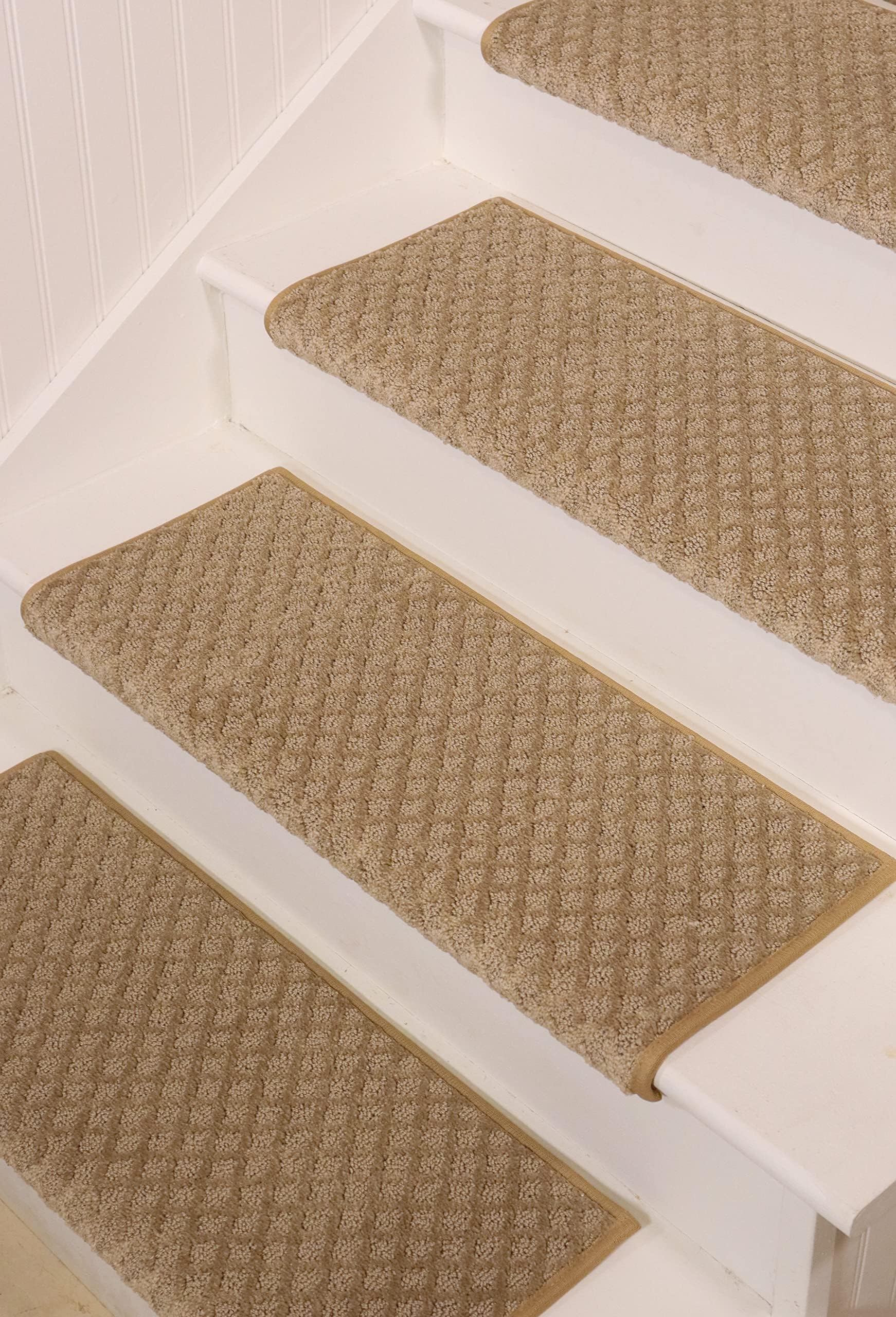 Amazon.com: Oak Valley Designs™ Carpet Stair Treads - Indoor Stair ...