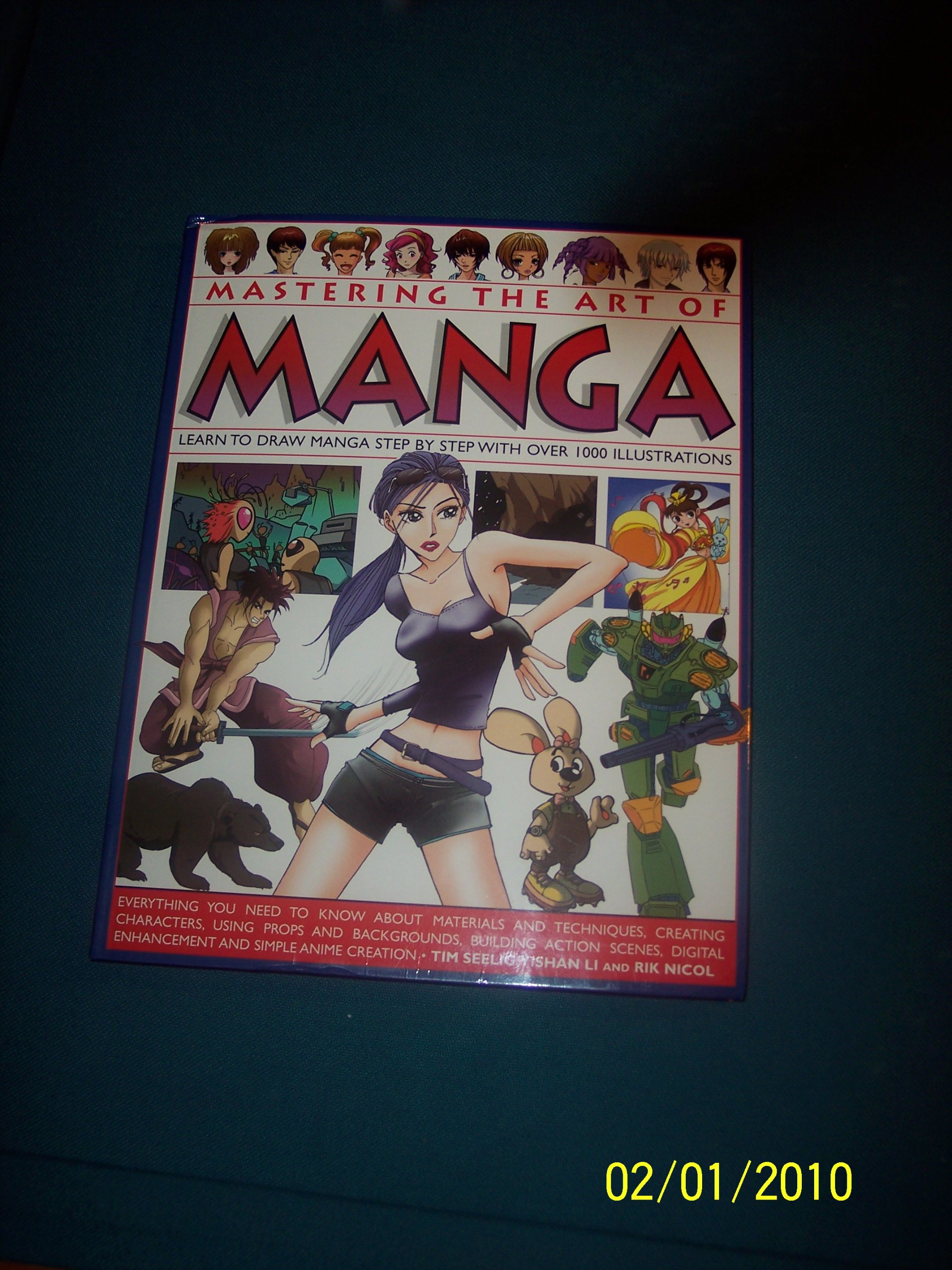 Mastering the Art of Manga Learn to Draw Manga Step By Step with Over ...