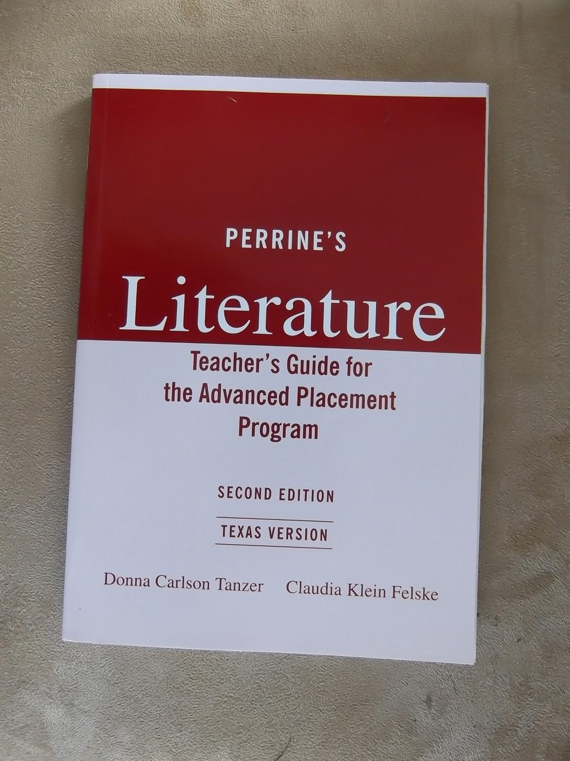 Perrine's Literature Teacher's Guide for The Advanced Placement Program ...