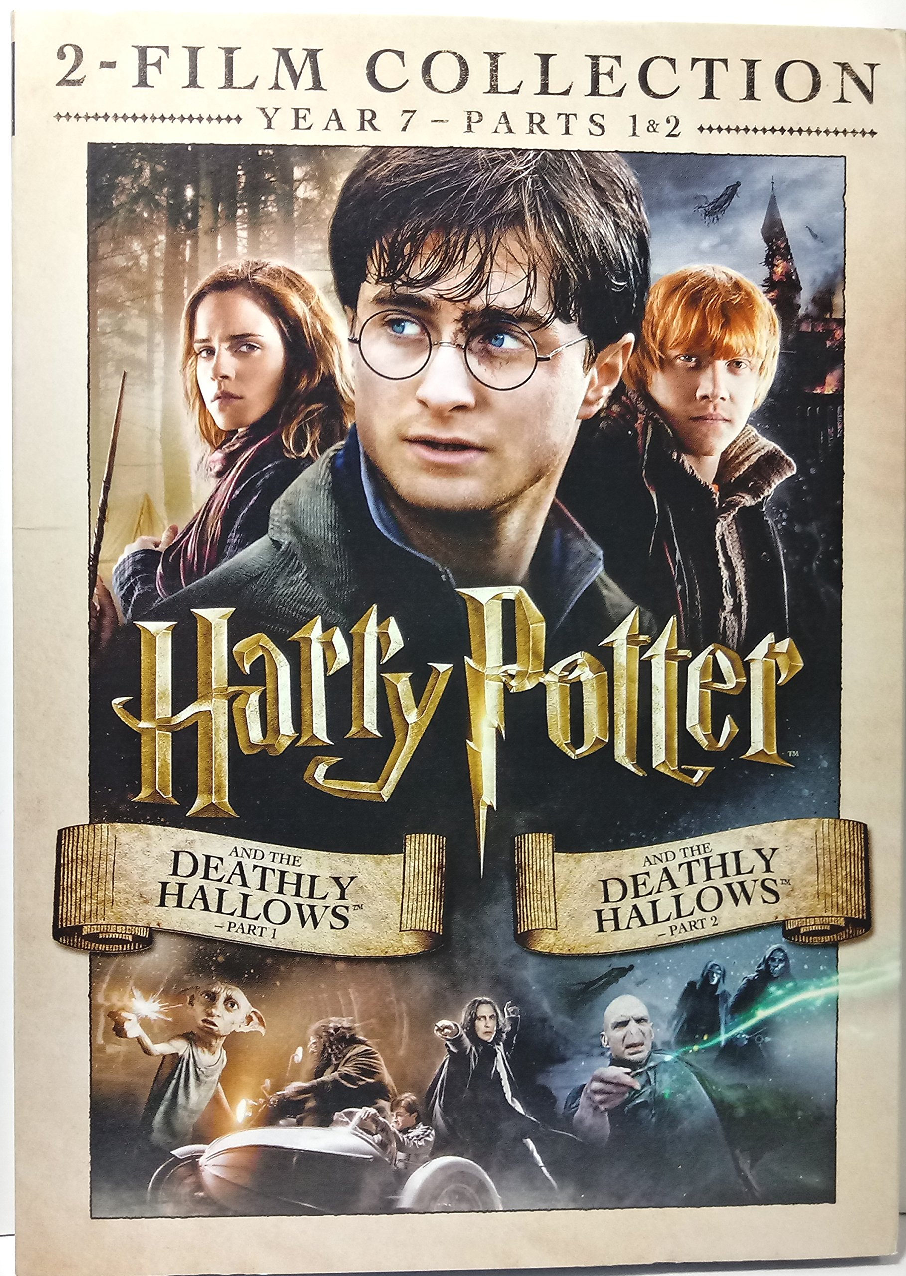 Amazon.com: HARRY POTTER 2-FILM COLLECTION YEAR 7 - THE DEATHLY HALLOWS ...