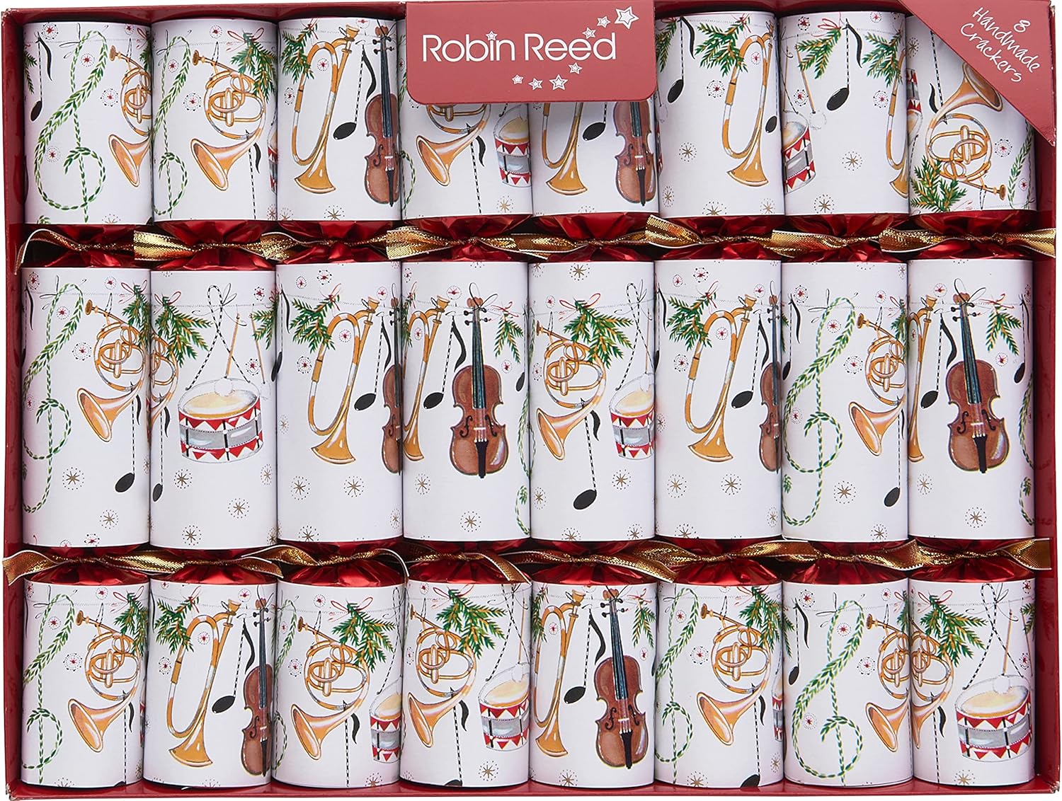 Robin Reed 8 x 10 Handmade Music Christmas Crackers Concerto Fanfare ...
