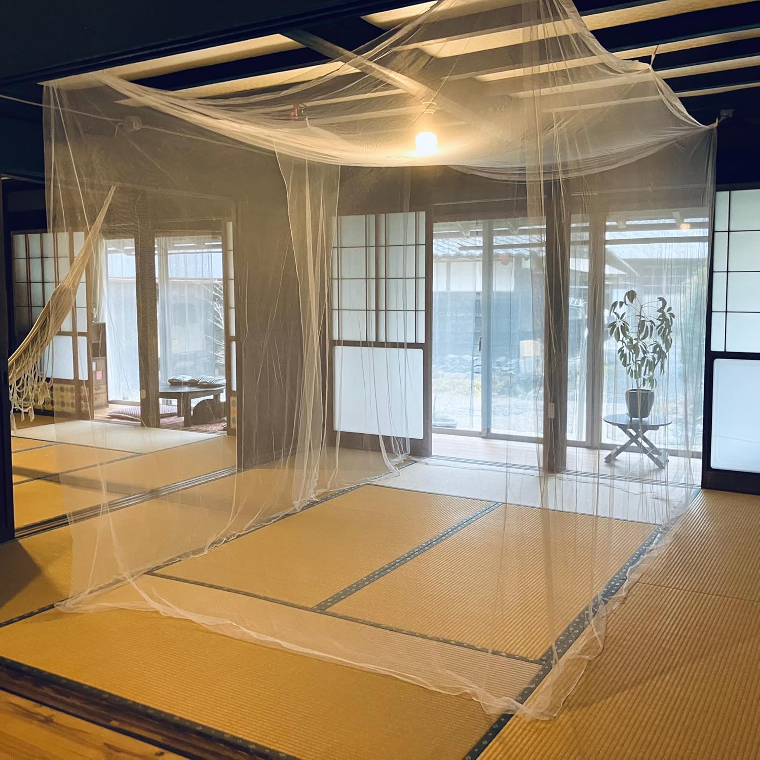 (Aideaz) Extra Large Mosquito Net, Selectable 13.1 ft (4 m), 10 or 9.8 ...