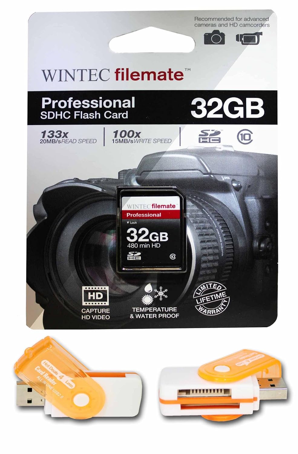 32GB Class 10 SDHC High Speed Memory Card For SONY HANDYCAM DCR-SX44 ...