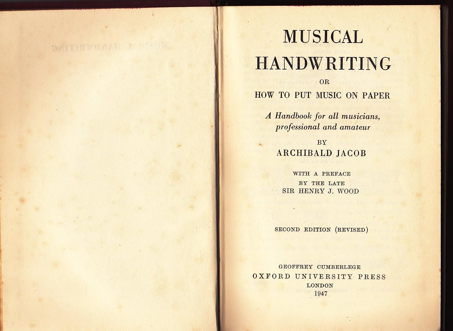 Musical Handwriting or How to Put Music on Paper: Unknown Author ...