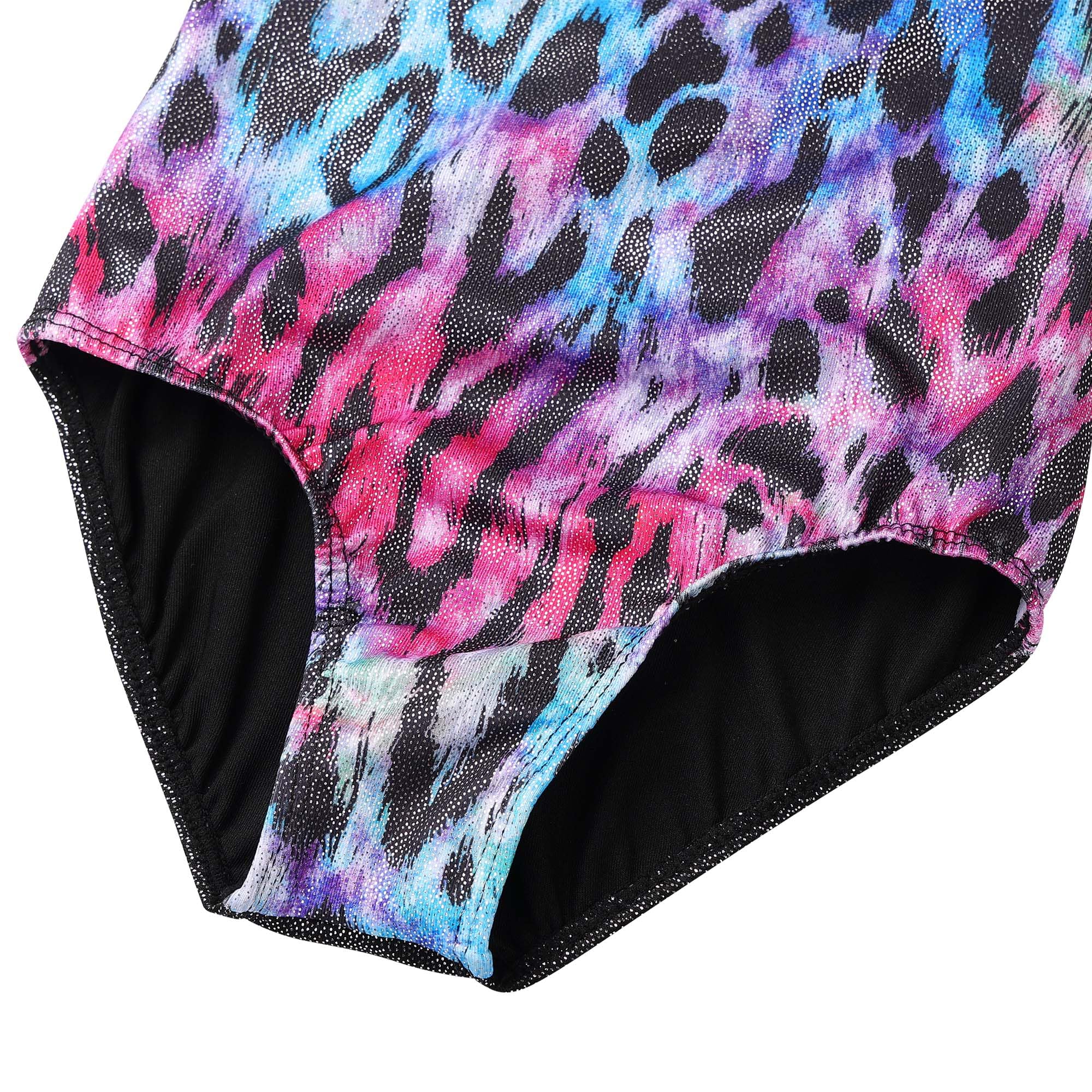 Snapklik.com : Girls Leotards Dance Wear Cute Leopard Gymnastics One ...