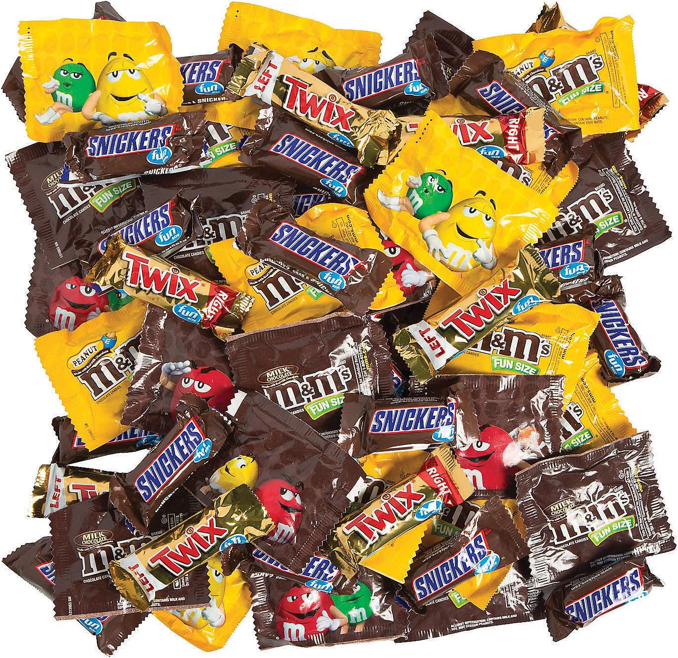 Amazon.com: Mars Chocolate Candy Variety Mix, Fun Sized and Minis Sized ...