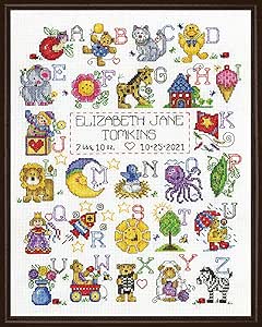 Amazon.com: ABC Fun Counted Cross Stitch Kit