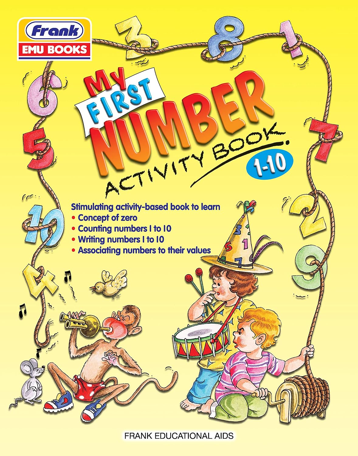 Buy Frank EMU Books My First Number Activity Book 1-10 - Numbers 1 to ...