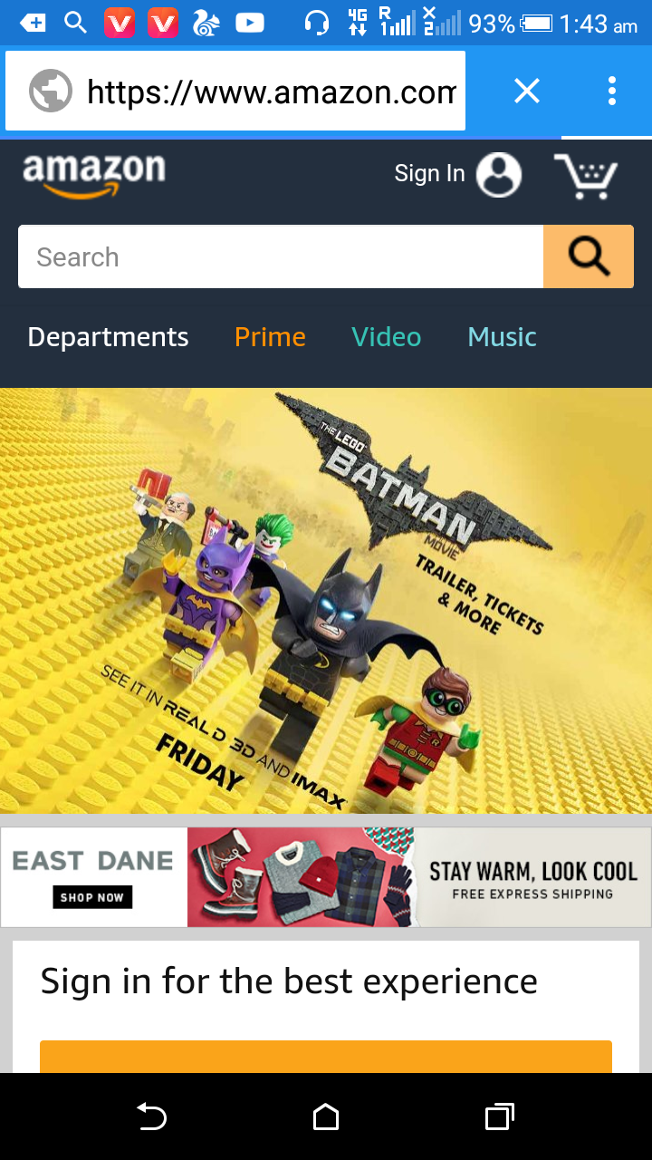 TIGER Browser - App on the Amazon Appstore