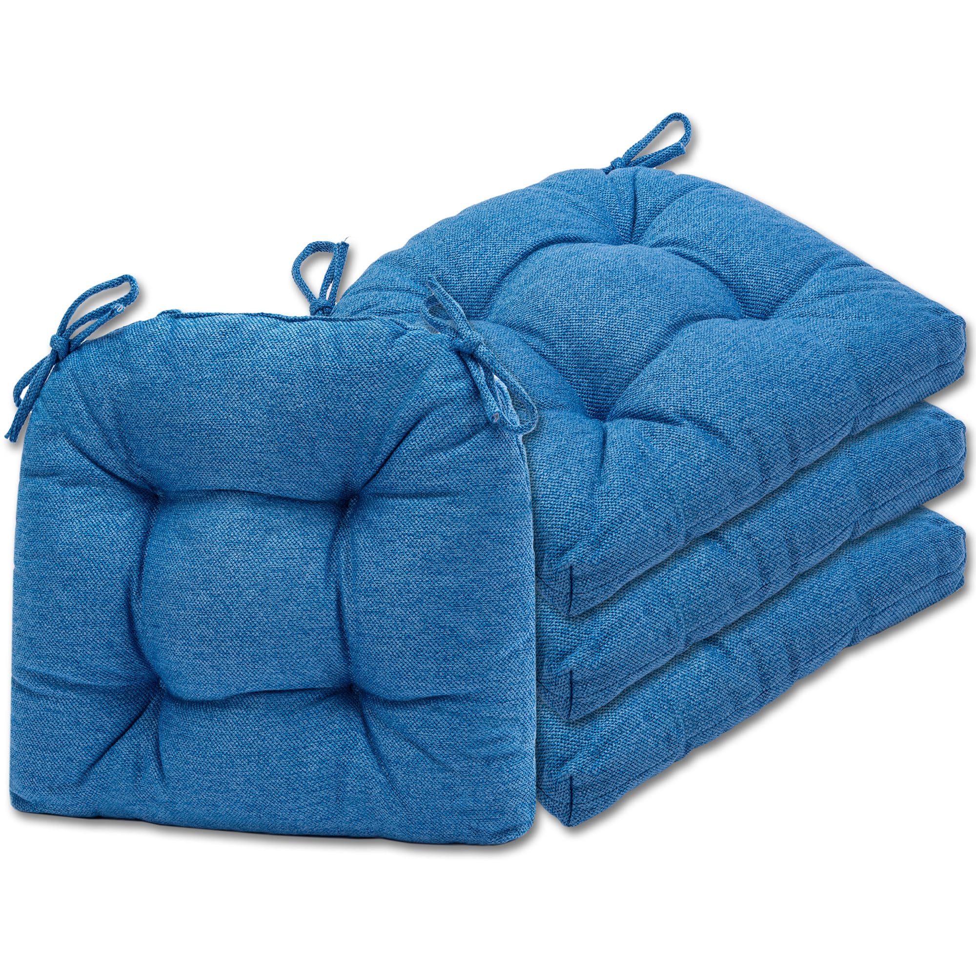 Amazon.com: SQUARE MOON D-Shaped 3" Thick Chair Cushions, Chair Pads ...