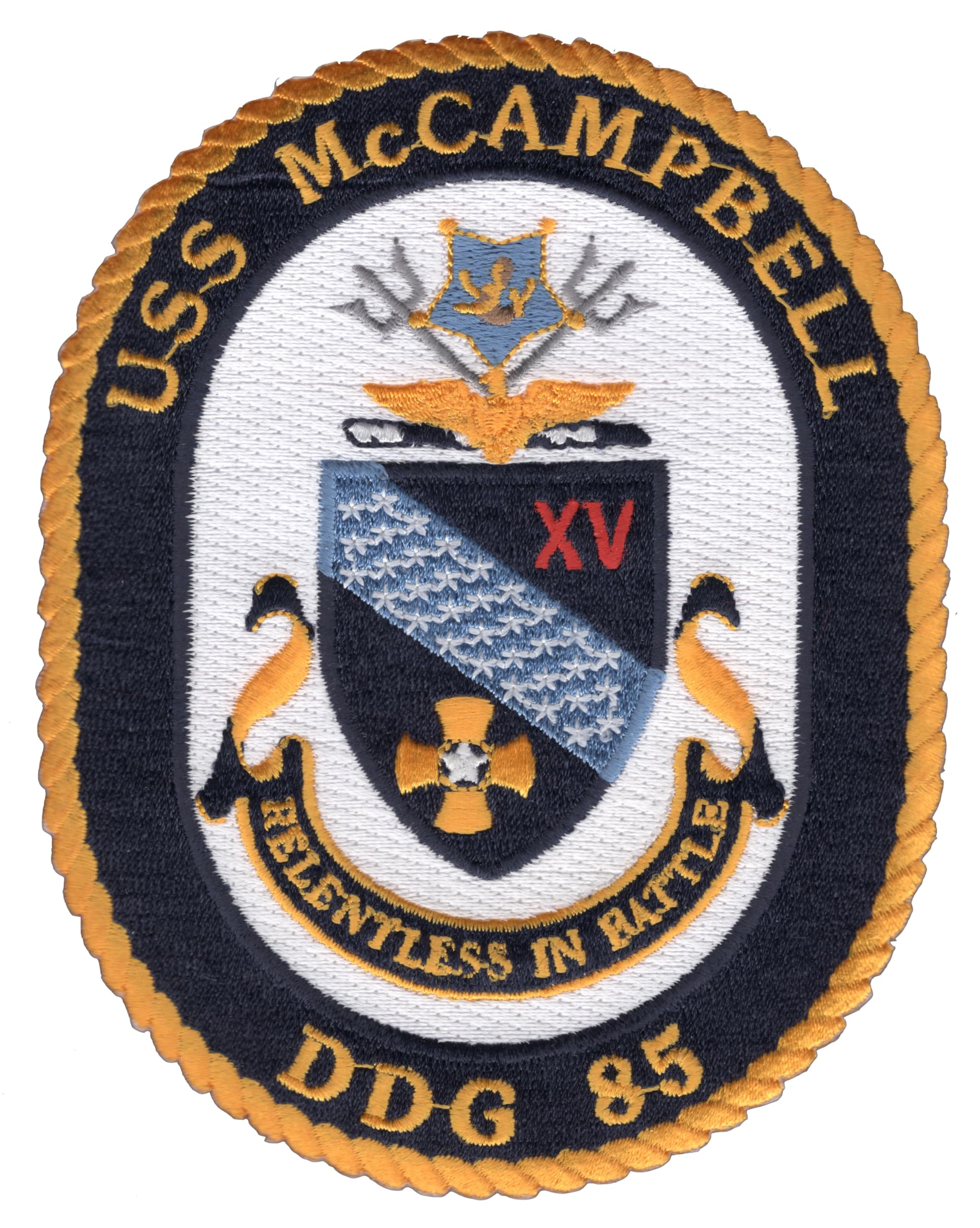 Amazon.com: USS McCampbell DDG-85 Guided Missile Destroyer Patch ...