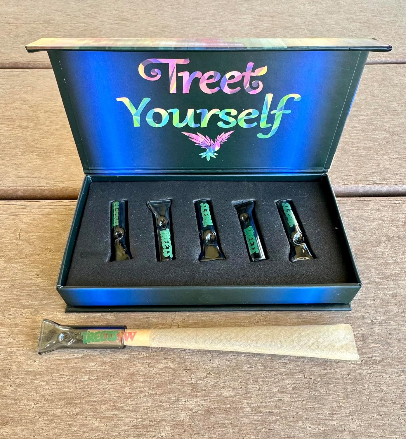 Amazon.com: 5 PCS Reusable Glass Filter Tips for Cones, Slim Cigarettes ...