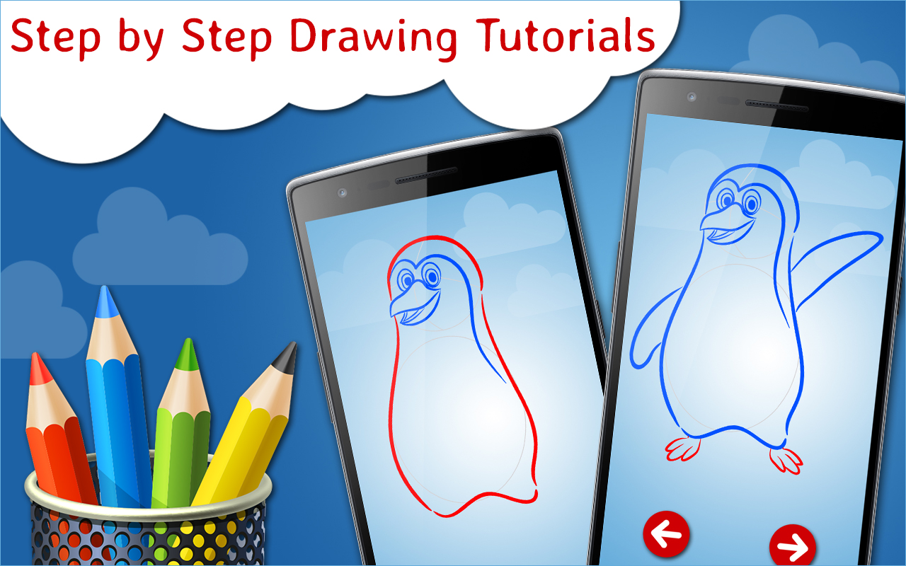 How to Draw Wild Animals Step by Step Drawing App - App on Amazon Appstore