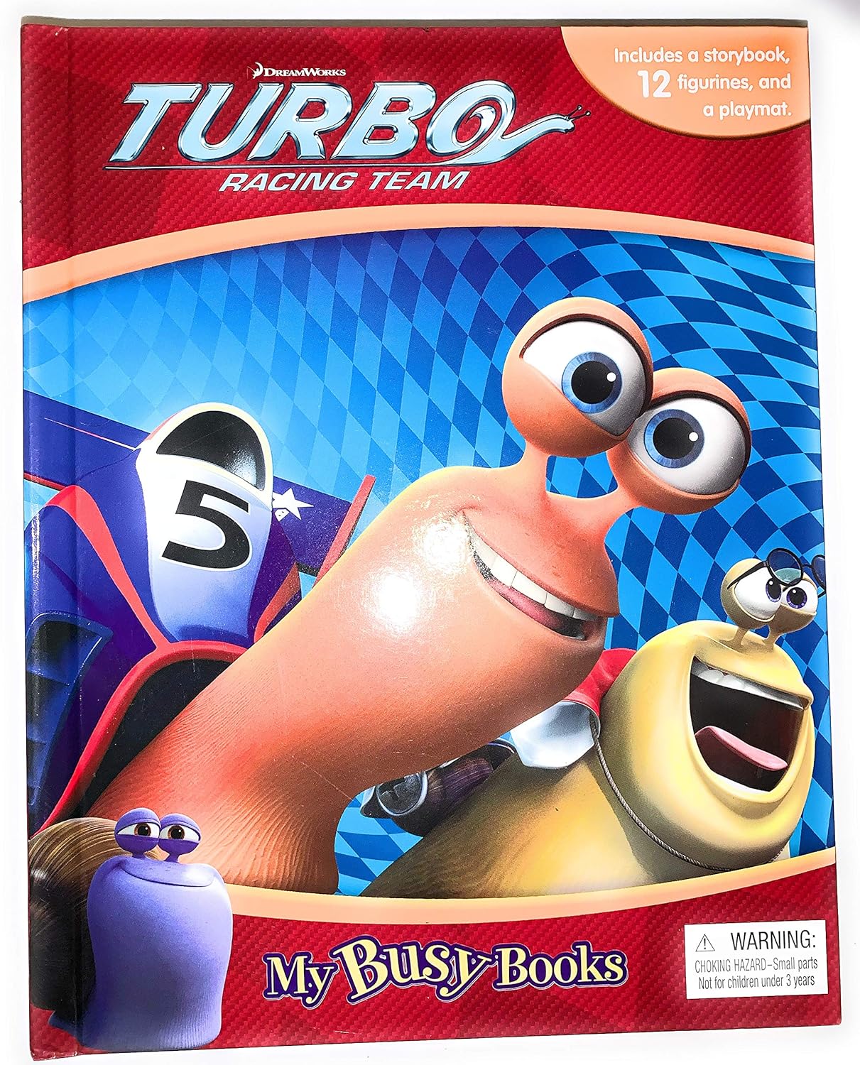 DreamWorks Turbo Racing Team My Busy Books: 9782764322888: Amazon.com ...