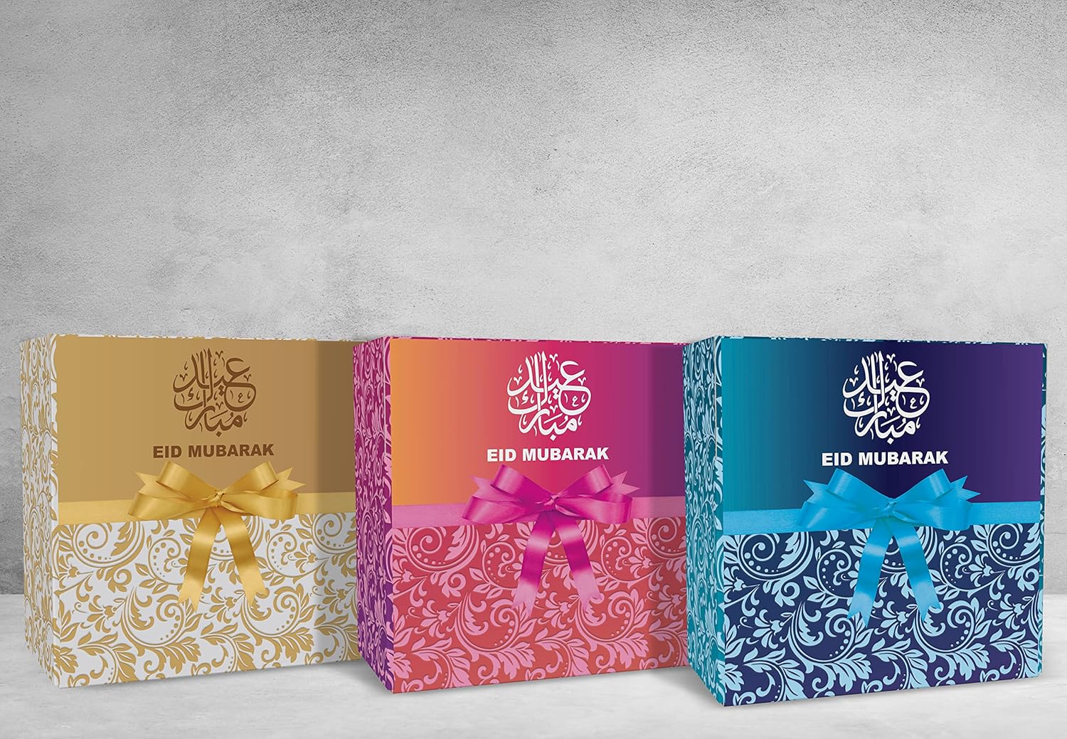 Giftinghouse Eid Mubarak Sweet Boxes Packs 12/24 Eid Favour Boxes, Eid Gifts Boxes for Presents ...