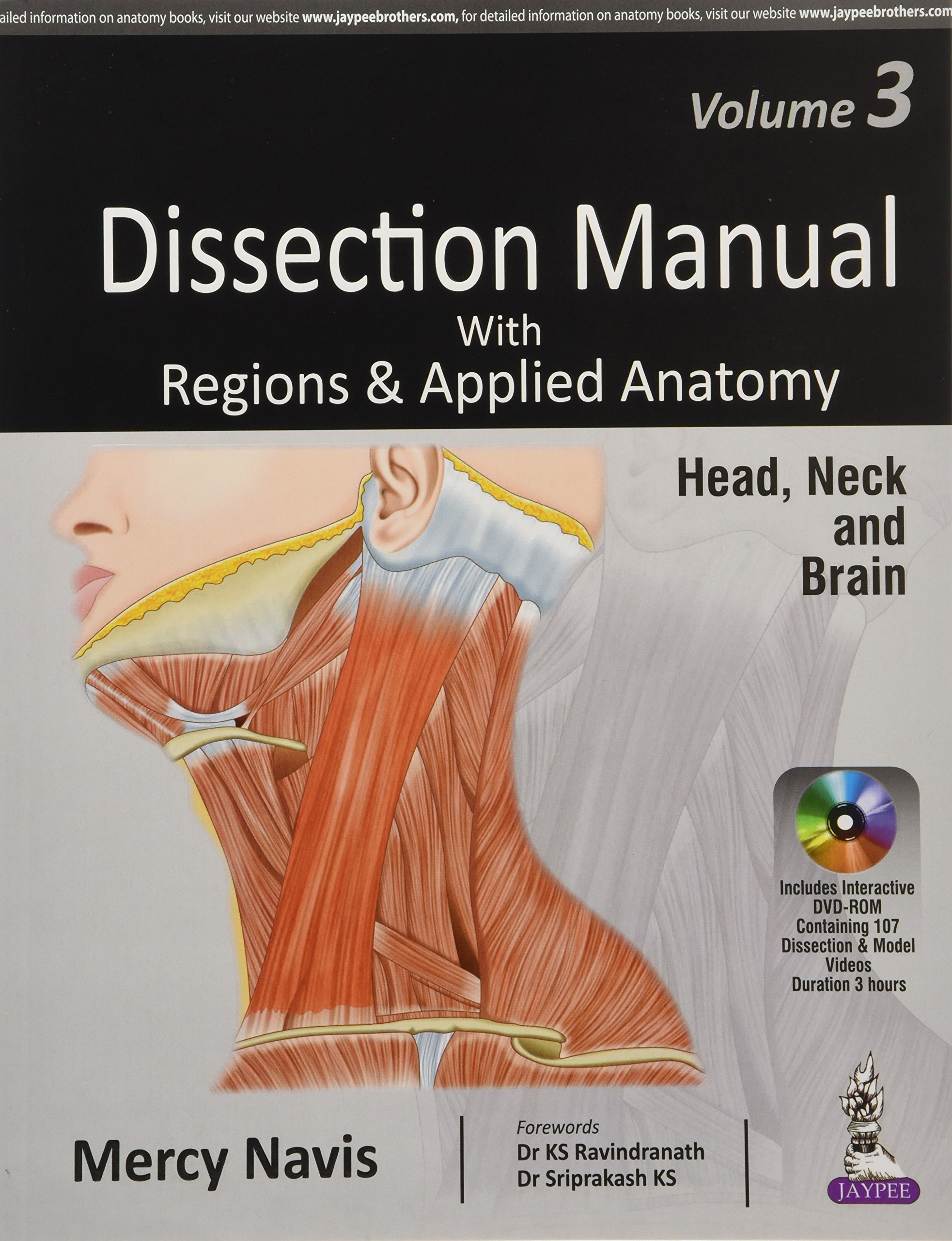 Dissection Manual With Regions And Applied Anatomy Volume 3 Head ...