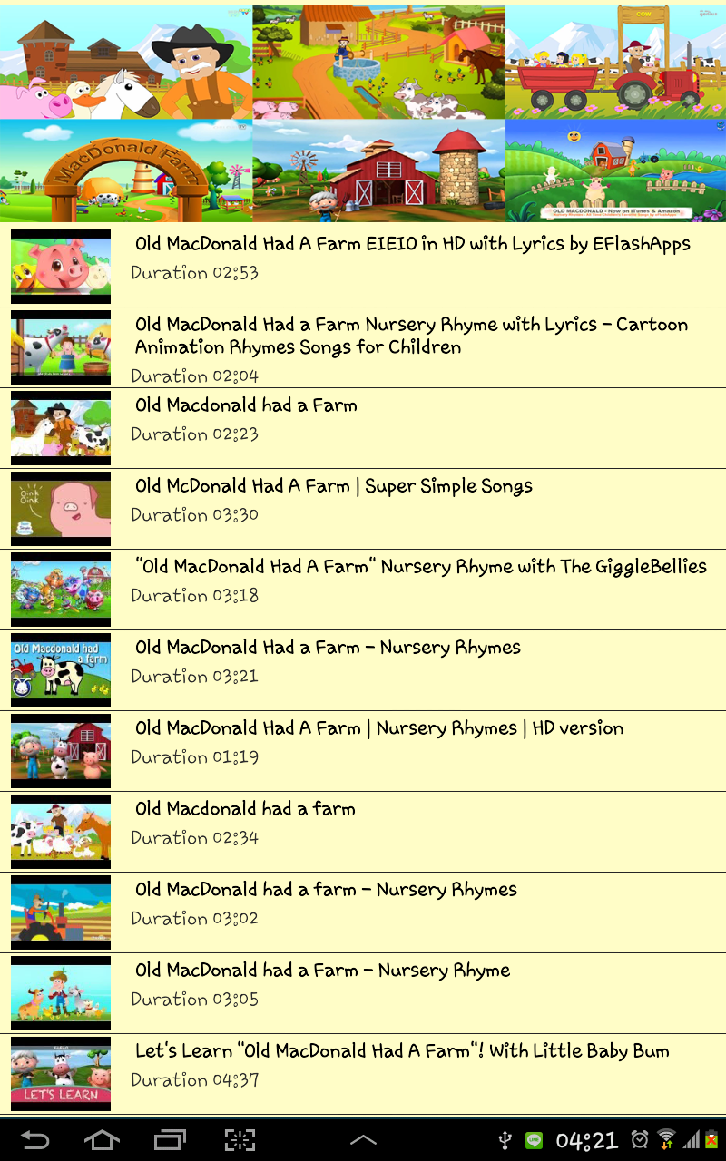 Old MacDonald Had A Farm - App on the Amazon Appstore