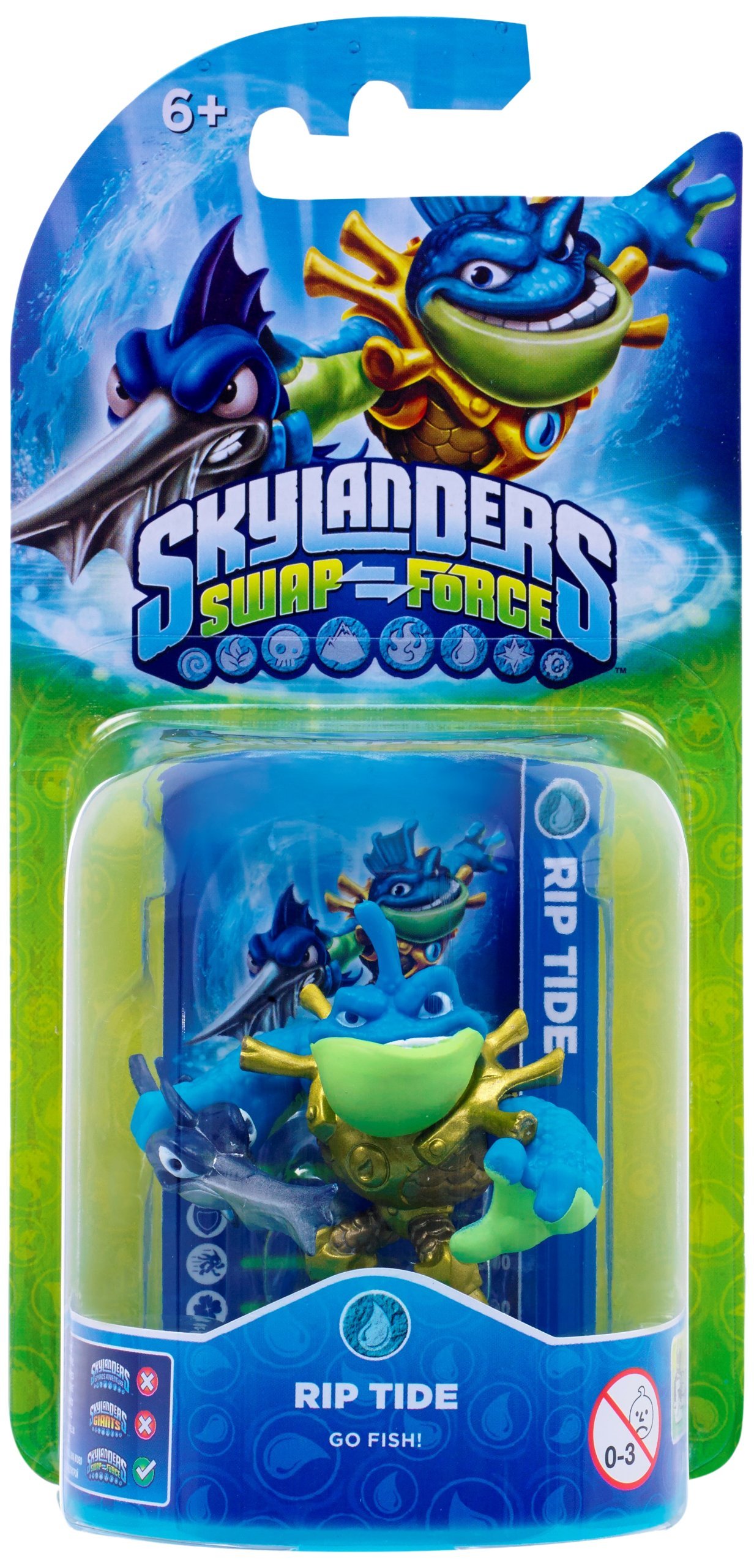 Figurine Skylanders : Swap Force - Rip Tide : Amazon.fr: Jeux vidéo