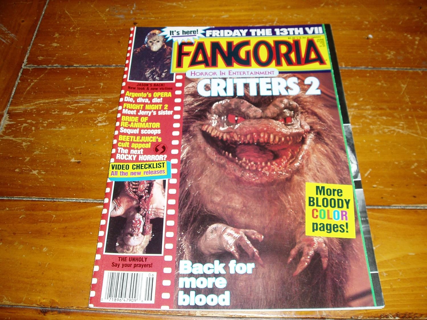 Fangoria Horror Magazine Issue # 74 June 1988: Starlog: Amazon.com: Books
