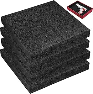 Amazon.com: 4 Pcs Pick and Pluck Foam Pre Cubed Foam Insert Tool Box Foam Padding Grid Line Game ...