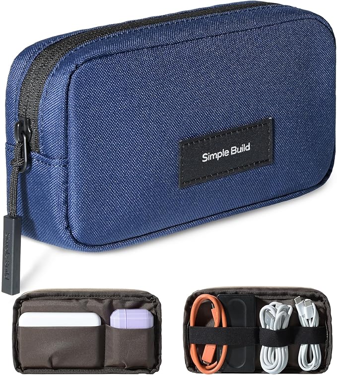 Amazon.com: Simple Build Small Travel Electronic Pouch, Computer ...