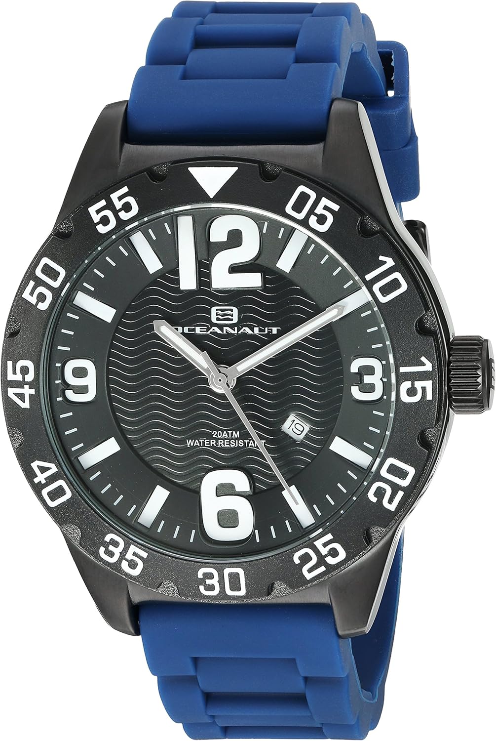 Amazon.com: Oceanaut Men's 'Aqua One' Quartz Stainless Steel and ...