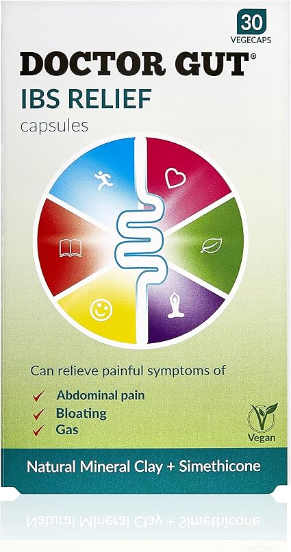 Doctor Gut IBS Relief 30 caps - Removes harmful substances that cause ...